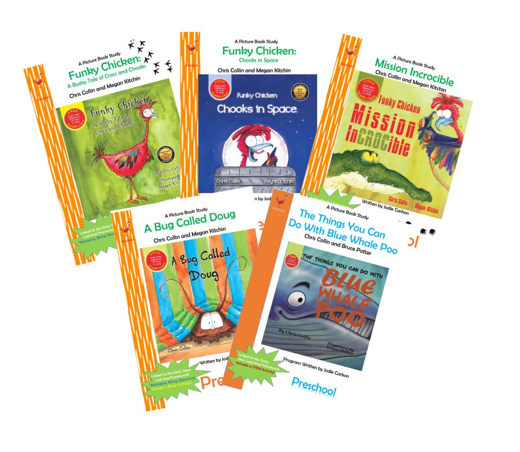 Preschool Bundle - 5 Lesson Plans - Funkybooks