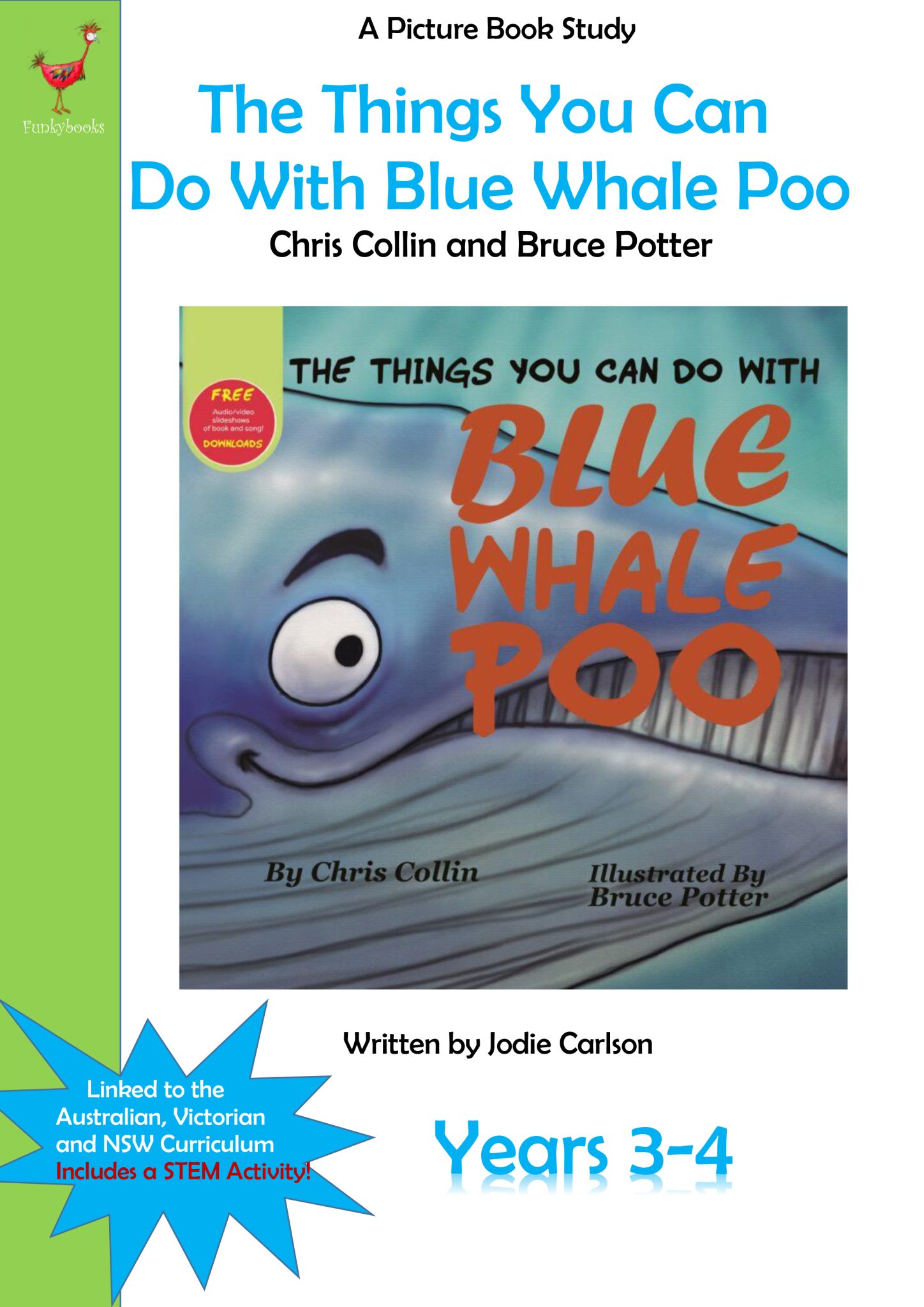 Blue Whale Poo – Lesson Plan (Year 3-4) - Funkybooks